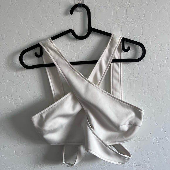 Tobi | Tops | Tobi Cream Crop Top | Poshmark